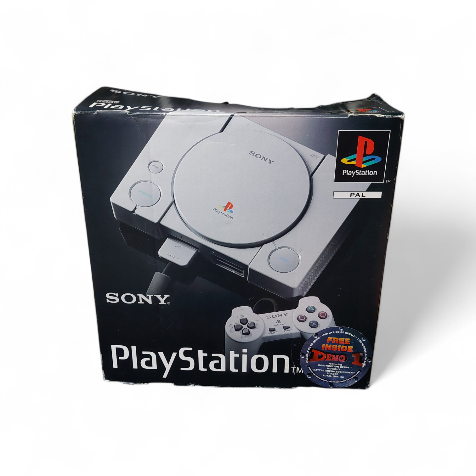 Pre-owned Sony PlayStation 1 PS1 Console Boxed SCPH-5552 PAL Grey ...